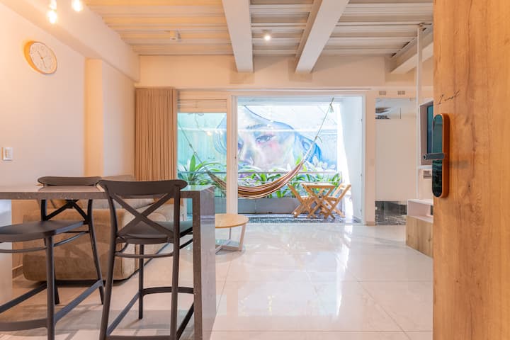 Utopía 1.east-calm Loft•optical Fiber•selfcheckin - Medellín