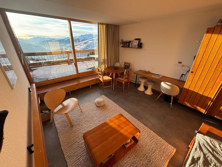 Agréable Studio De 36m2 Au Pied Des Pistes - Arc 2000