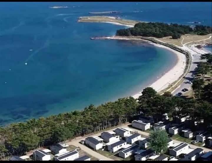 Mobil Home Vue Mer - 6 Personnes - Conguel Siblu - Belle Île