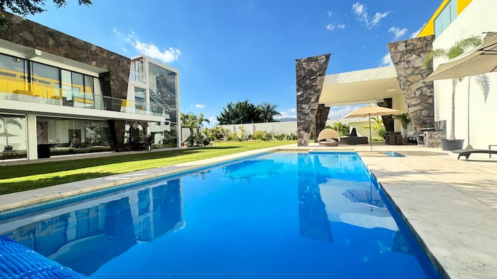 Villa De Lujo +20per Alberca Climatizada Morelos - Mexique