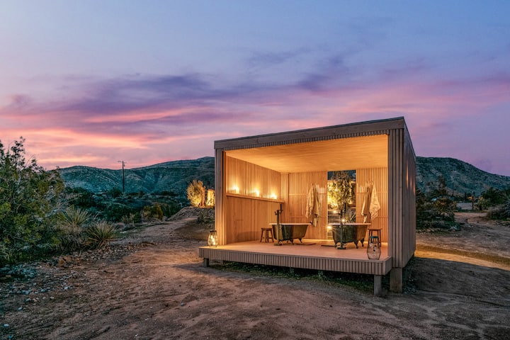 Big Little Mountain | Bath House Desert Escape - Morongo Valley, CA