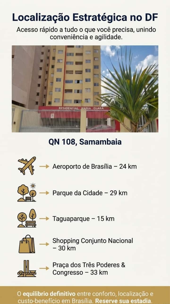 Apto Pôr Do Sol
400 Metros Do Metrô Samambaia  Sul - Taguatinga