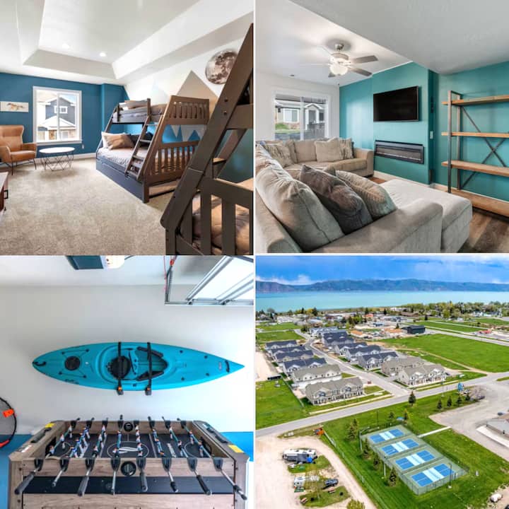 Sleeps 15 | 9 Beds | Parking | Walk To Town - Bear Lake