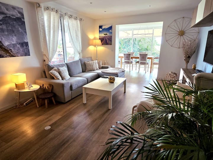 Location Maison /Jardin/piscine Copro/tennis - Villeneuve-Loubet