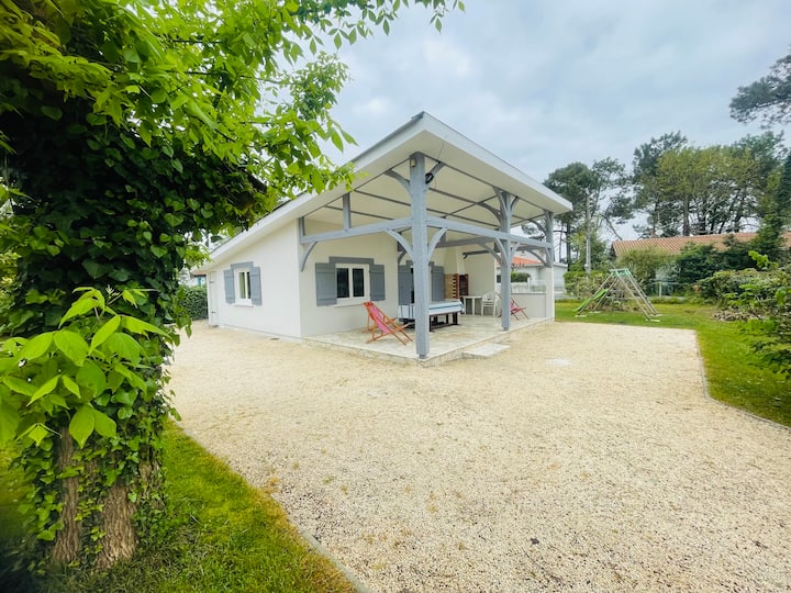 Maison à 100 Mètres De La Plage Au Bord Du Lac - Biscarrosse