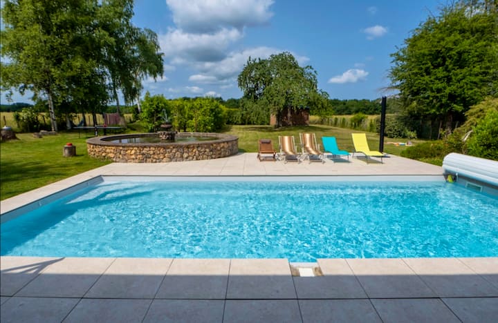 Maison Avec Piscine En Pleine Nature - Yonne