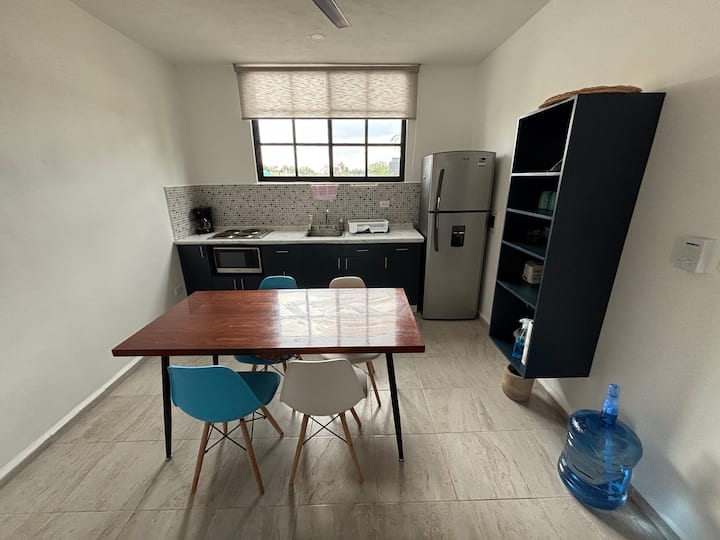 1depa Cerca Del Centro A/c 2 Recámaras Facturamos - Mérida