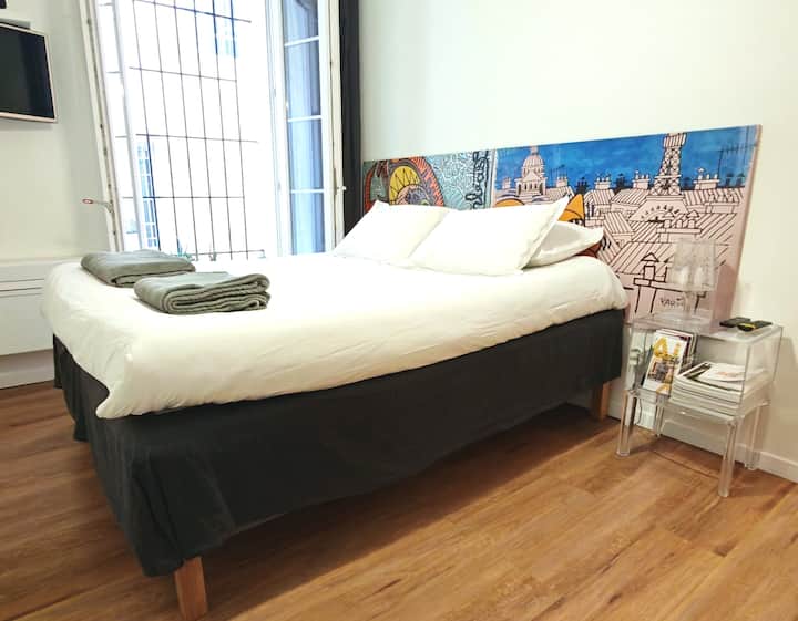 Studio Très Calme Climatisé à 100m Cours Mirabeau - Aix-en-Provence
