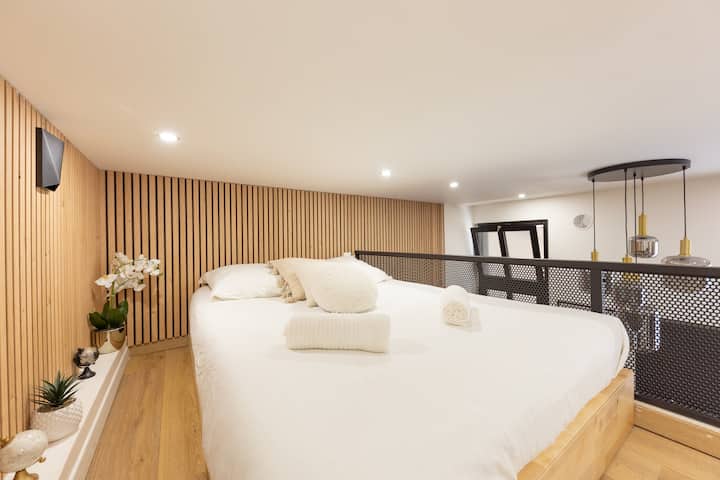 Moderne Studio Chic Et Cozy  Près De Paris 
Métro - Clichy