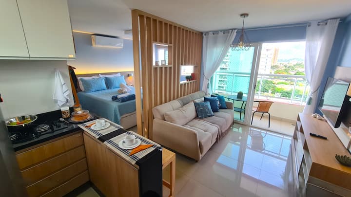 Apto Com Varanda E Vista Para O Oceano - Natal