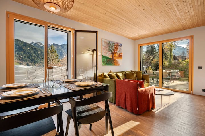 Luxury New Apartment With Terrace And Parking - Zweisimmen