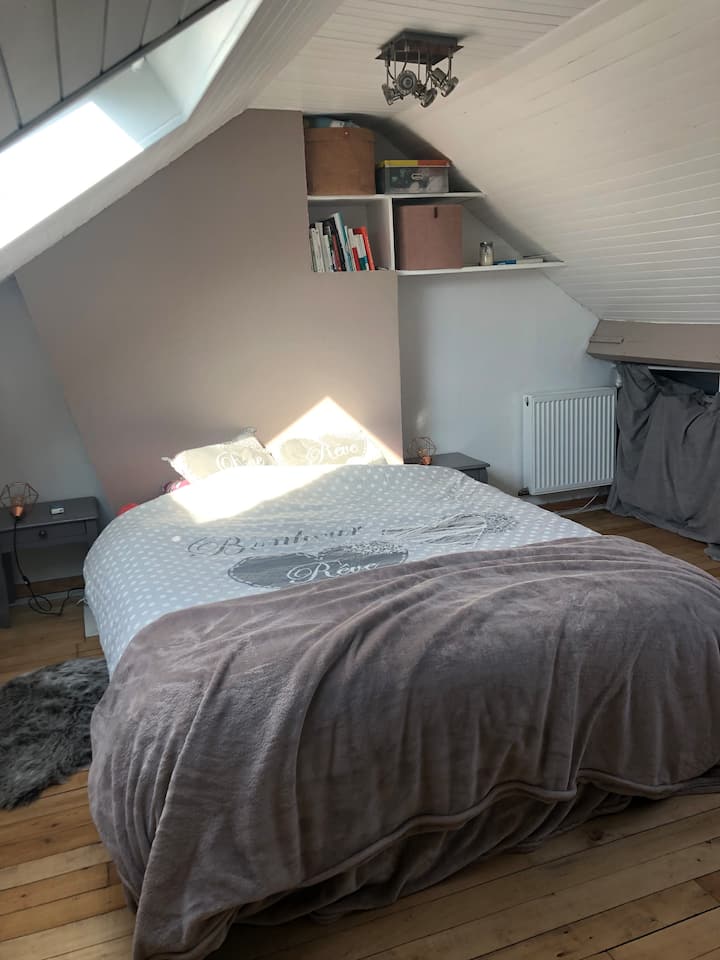 Chambre Cosy Et Spacieuse - Ronchin
