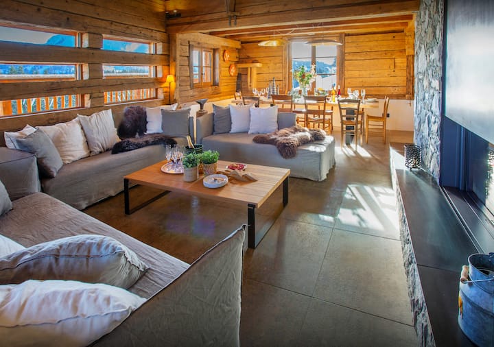 La Clusaz Chalet Isolé Pour 12 - Manigod
