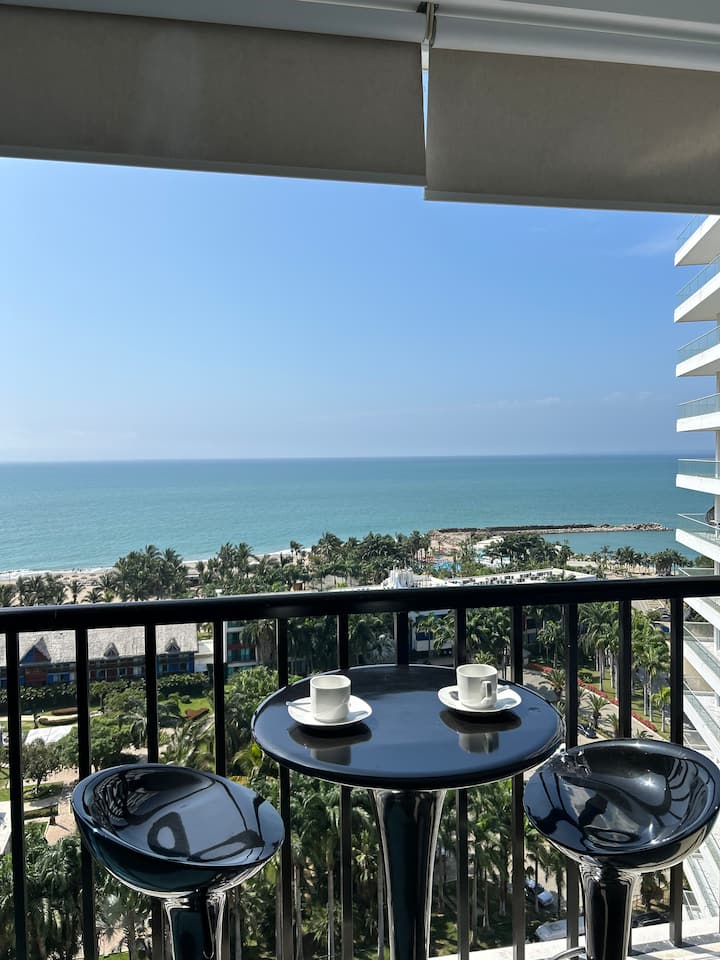Cancún Chiquito En Ecuador. Vista Al Mar Donhost. - Santa Elena