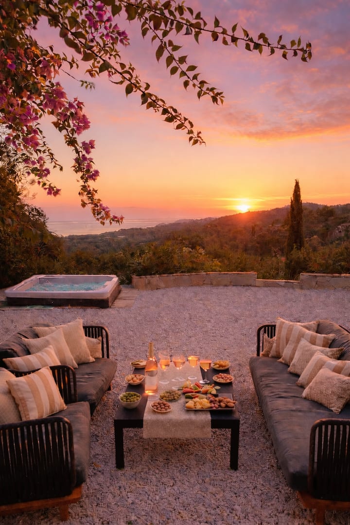 Villa Vue Mer, La Croix Valmer, Piscine & Jacuzzi - La Croix-Valmer