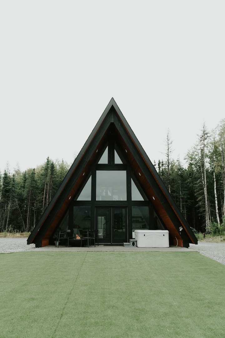 Modern A-frame 1 • Nature Views • Relax + Reset - Alaska