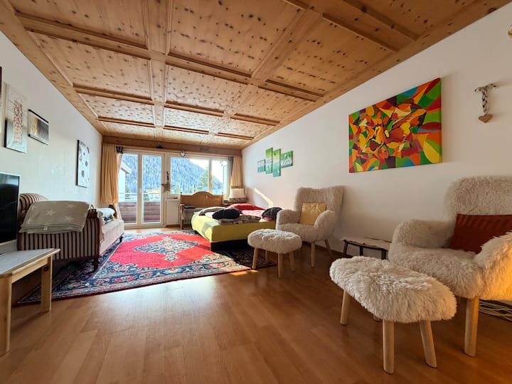 Familienfreundliches Apartment | Pool & Sauna - Davos