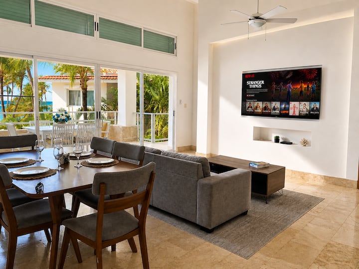 Oceanfront Dream · 3br · Jacuzzi & Pool - Punta Cana