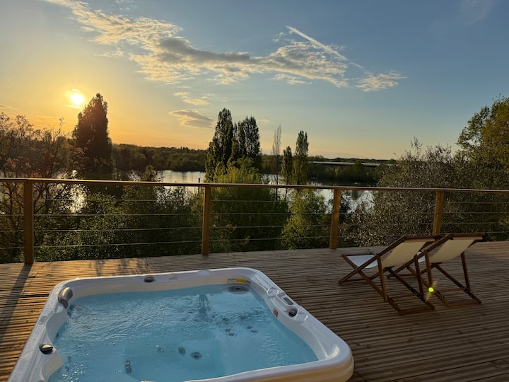 Chalet Avec Vue Sur Lac à 1h30 De Paris - Montargis