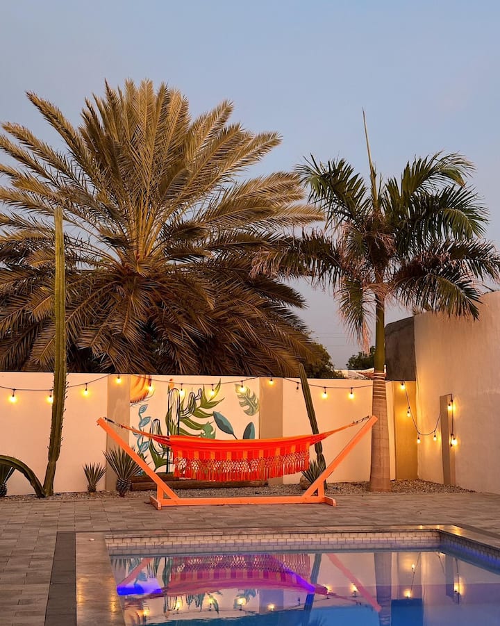 Escobar Private Villa A Cozy Tropical Atmosphere. - Aruba