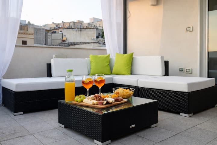 La Casa Della Pietra- Terrace -Near Porta Reale - Noto