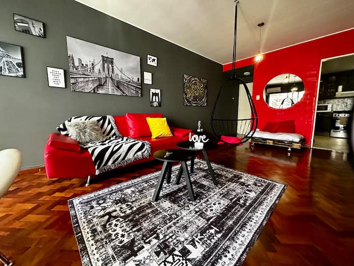 Chic Loft With Balcony – Perfect Location - Mendoza