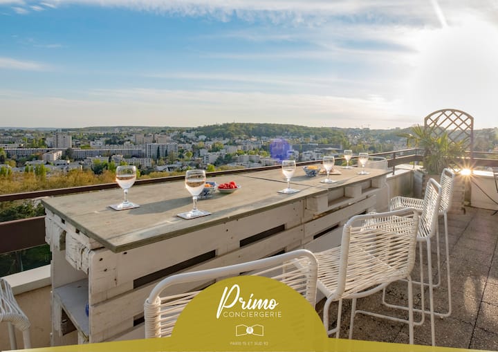 Le Bloy >•< Grande Terrasse / Proche Paris - Fontenay-aux-Roses