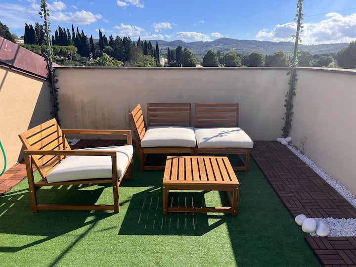 Panoramic Terrace Loft • Quiet Stay Near Florence - Scandicci