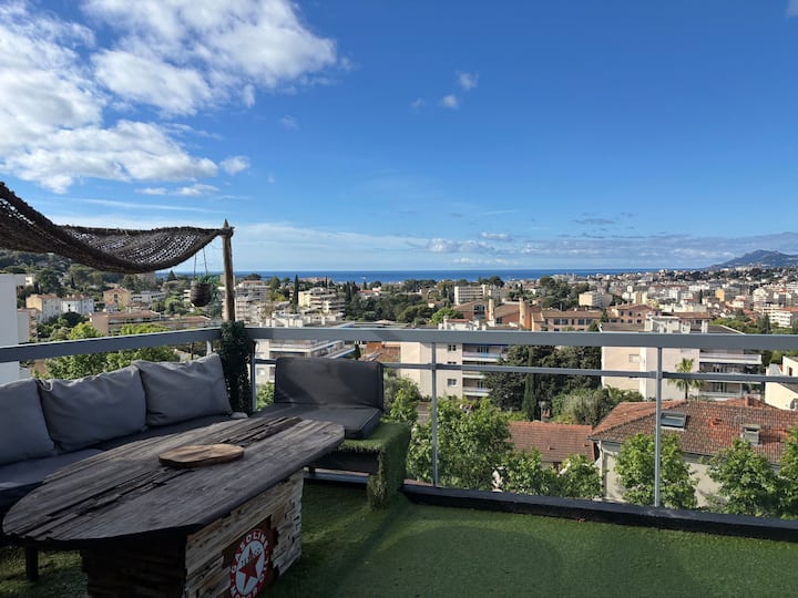 Appartement Vue Mer - Mougins