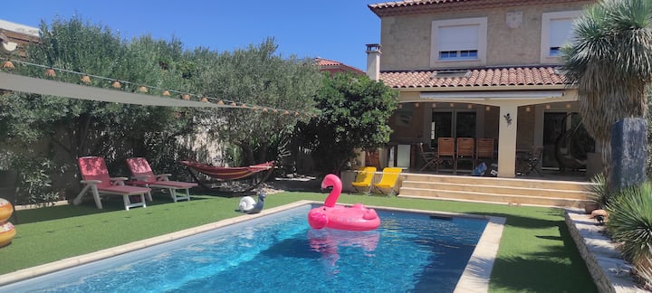 Villa Entre Mer Et Gardiole - Vic-la-Gardiole