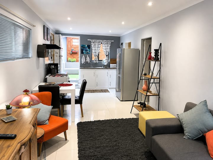 Private Linden Apartment | Solar Backup & Garden - Johannesburg