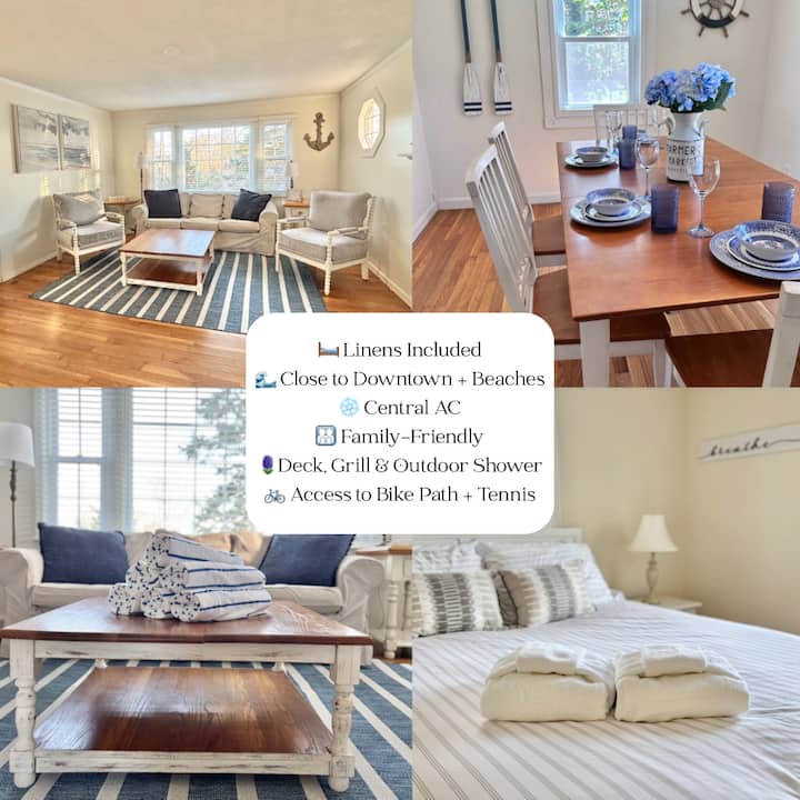 Updated 4br Home, Close To Beach, Town & Bike Path - Chatham, MA