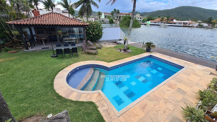 Casa Na Beira Do Canal Da Ogiva Em Cabo Frio - Cabo Frio