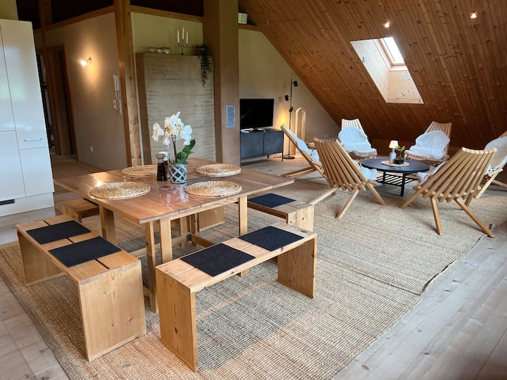 Strohhaus-juwel: 180 Qm Mit Terrasse - Hittisau