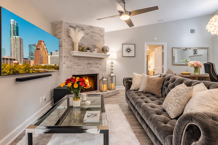 Domain Hidden Gem 2br,2ba W/fireplace Suite B - Austin, TX
