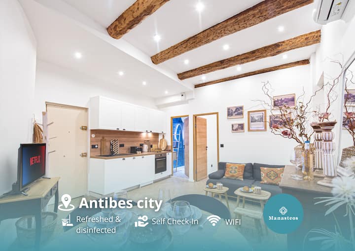 Charmant 2 Pièces - Coeur De La Vieille Ville - Eu - Marineland - Antibes