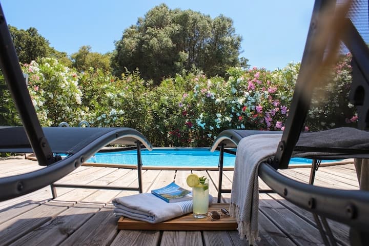 Villa Dominique Classée 3* - Piscine 100% Privée - Corsica