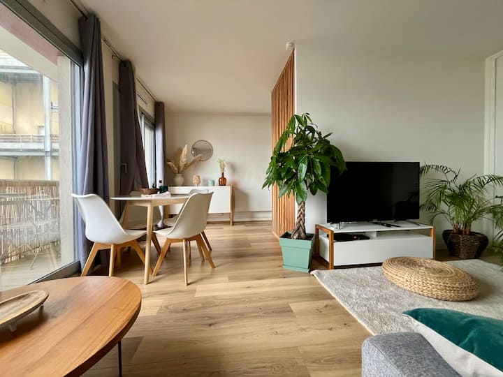 Appart Cosy Proche Gare & Bordeaux Wifi Terrasse - Bordeaux