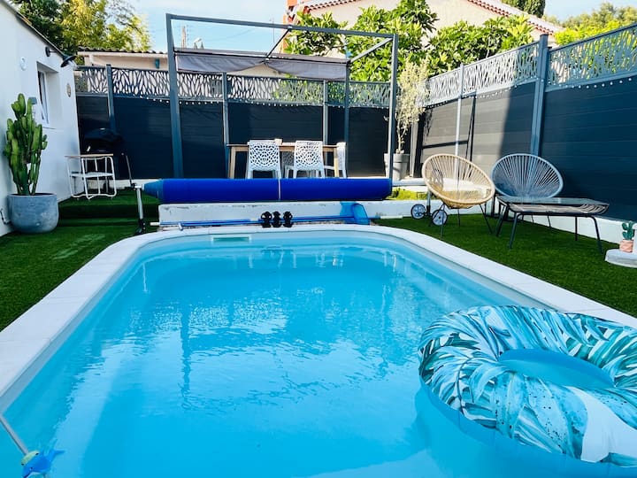 Appartement Avec Piscine Privée Et Jardin - Toulon