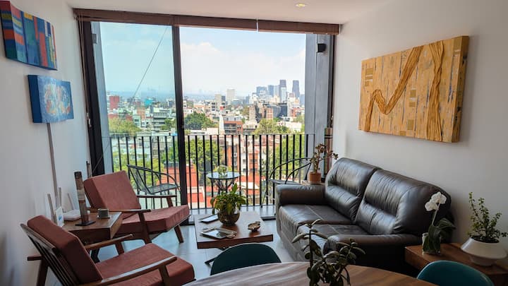 Luxury Apartment With A View In A Great Location - Mexico City