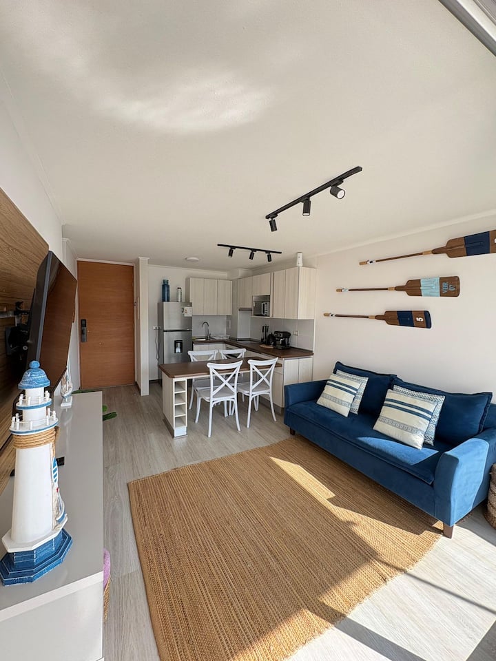 Departamento A Pasos Del Mar, Para 5 Personas. - La Serena