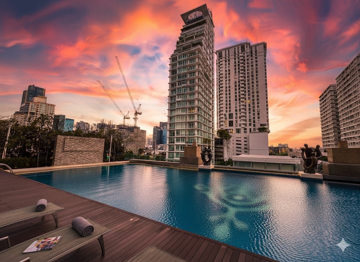 1 King Size 1 Bed Jacuzzi Luxury 20% Off - Bangkok