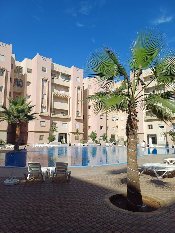 Chez Rime
Appartement Très Propre Vue Sur Piscine - Mohammedia