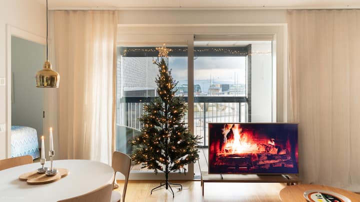 2br, Seaview, 2min To Tallin Ferry 10min To Center - Helsinki