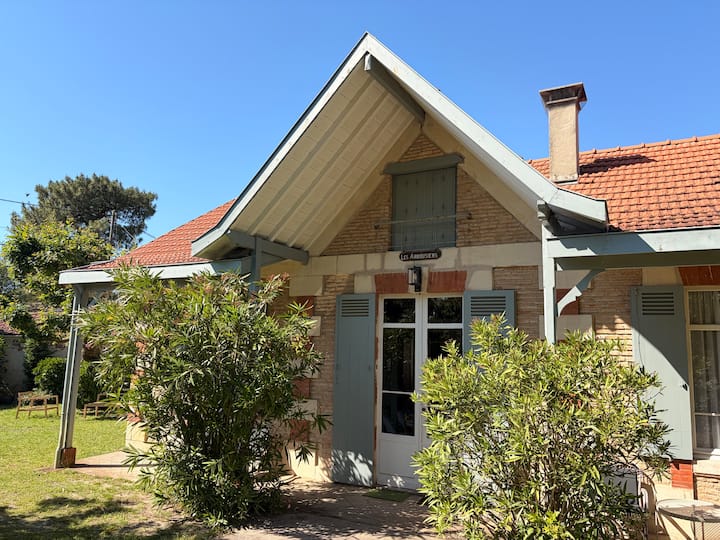 Villa Familiale Au Moulleau – 150m Plage Et Bassin - Dune du Pilat