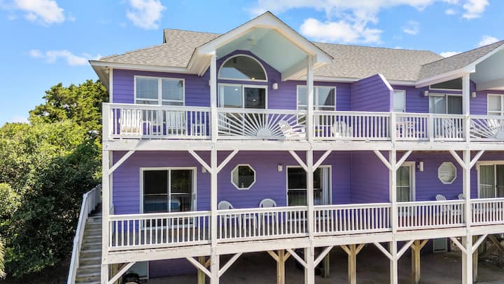 3br Oceanview Duplex-steps To Pool & Beach! - Emerald Isle, NC
