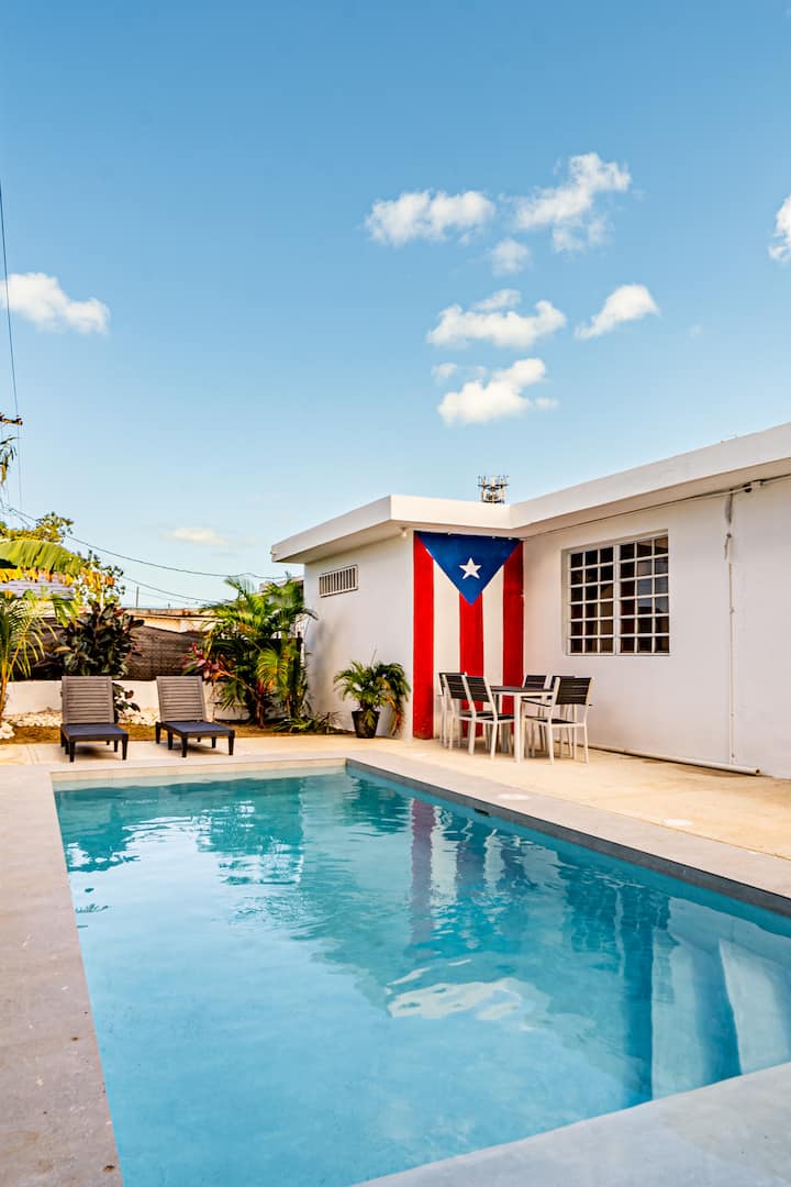 Casa Yellow -Pool, Near Beach & Airport - San Juan, Puerto Rico