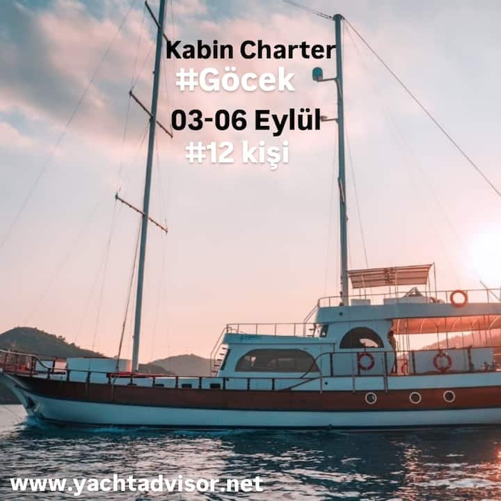 Göcekte 3gece Lüks Kabin Charter - Göcek