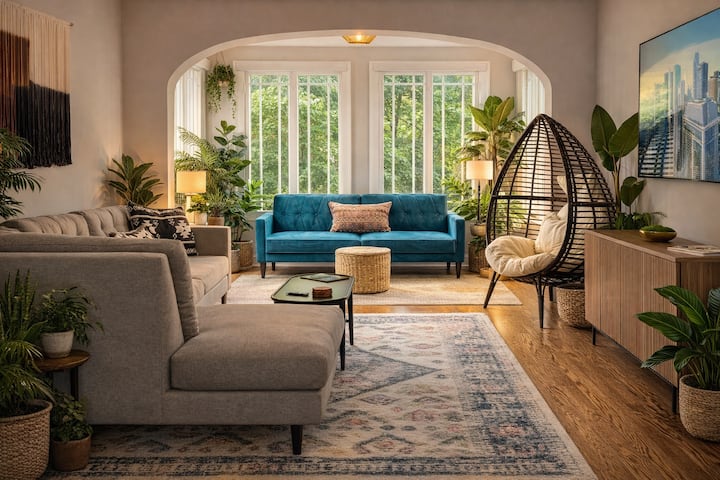 Treetop Vista • New Reno • Sleep 5 • W/d • Parking - Mayfair - Chicago