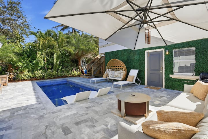 Minutes From The Ave And Beach, Beach House#1 - Delray Beach, FL